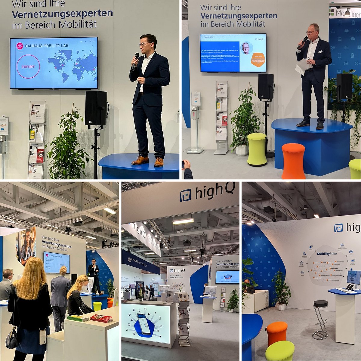 highQ: Die vernetzte Mobilität der Zukunft war live erlebbar bei highQ